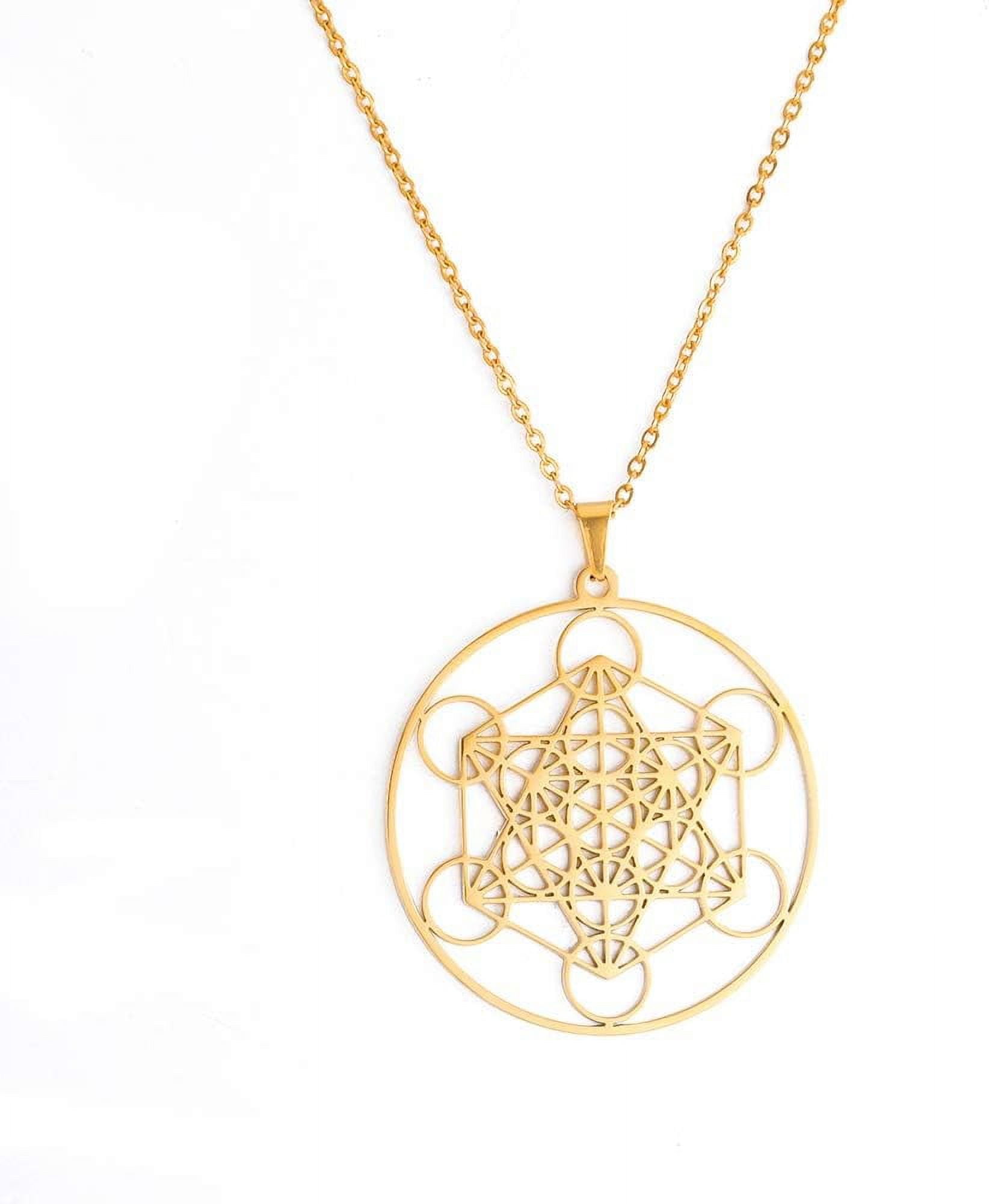 Angel Seal Archangel Metatron Necklace The Secrets of the Kabbalists ...