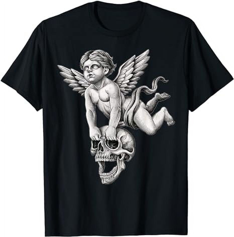 Angel Skull Immortal T-Shirt - Walmart.com