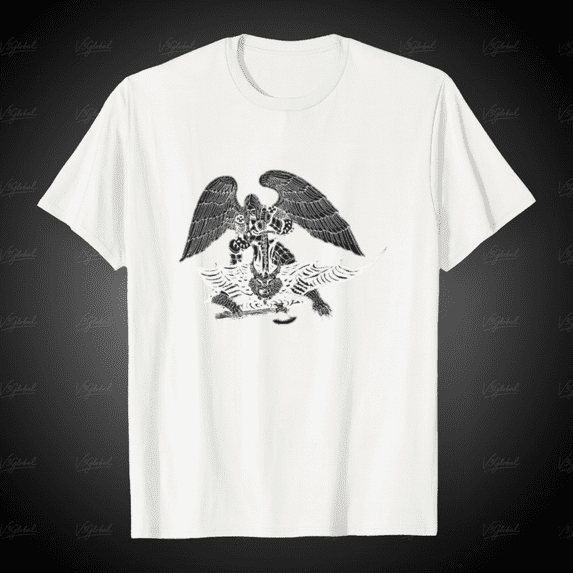 Angel Slaying Demon Religious Battle Art Graphic Unisex T-Shirt, for ...