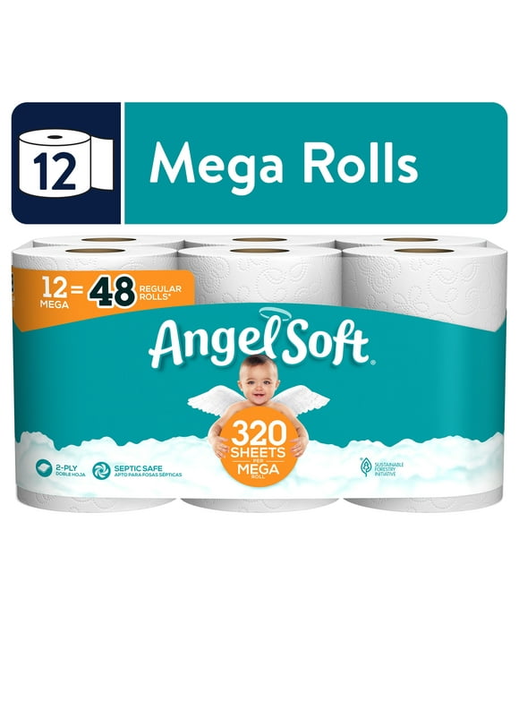 Angel Soft Toilet Paper in Toilet Paper - Walmart.com