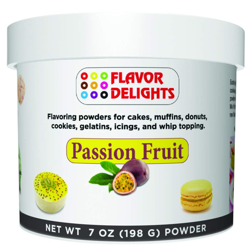 Angel Specialty Products Flavor Delights Flavored Powder Bakery Mix Passion Fruit Passion Fruit