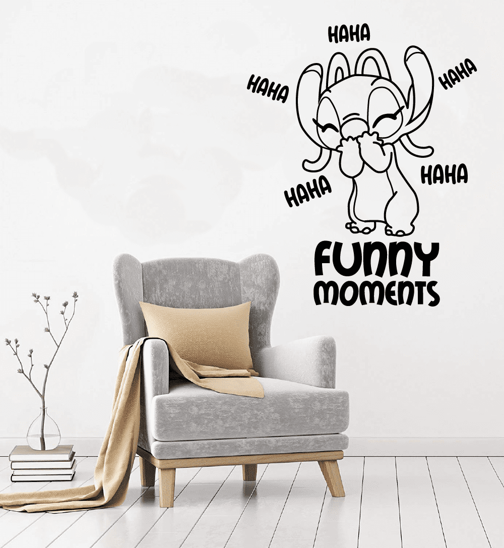 Angel Stitch Experiment 624 Happy Funny Moments Laughing Cute Smile ...