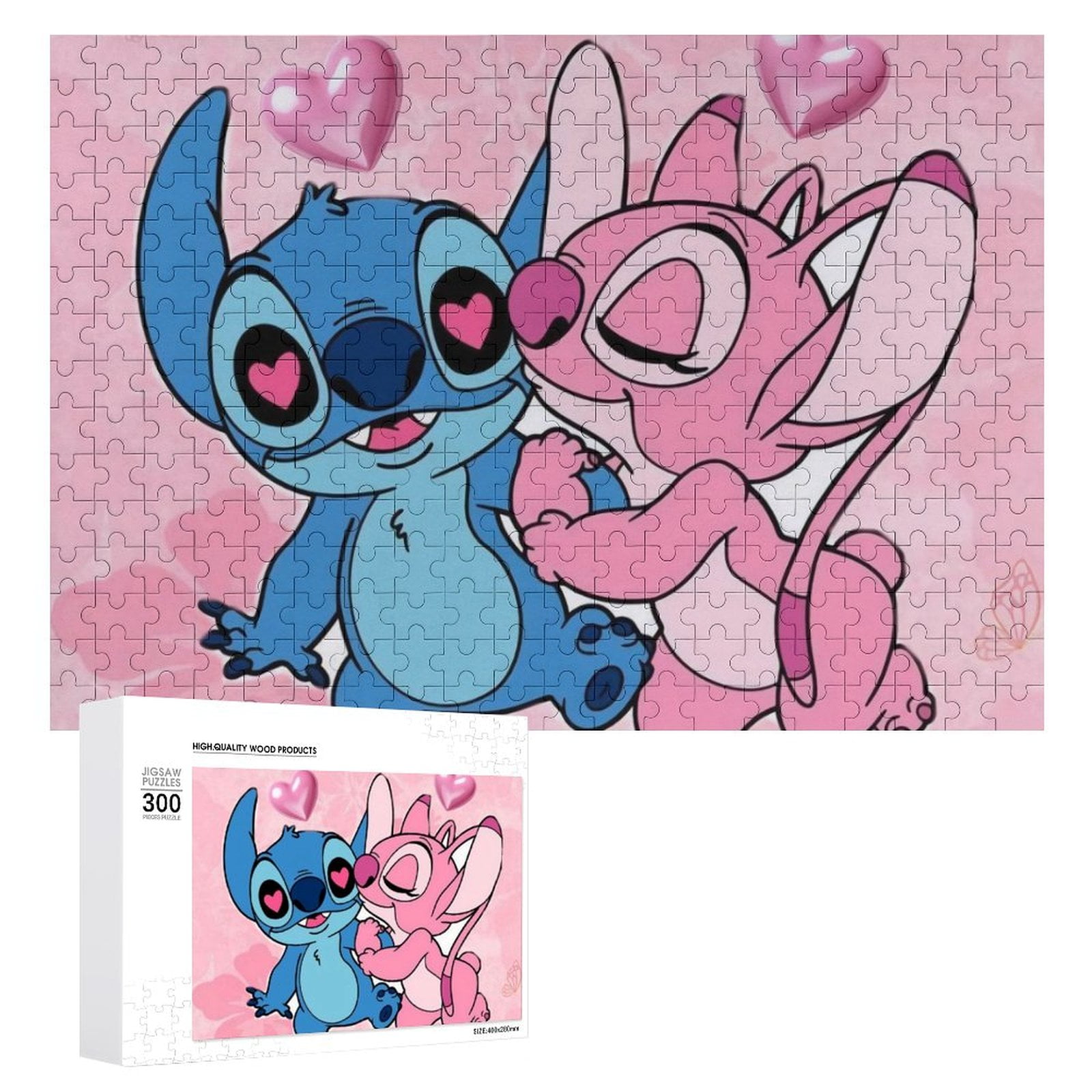 Angel & Stitch Puzzles for Kids Ages 4-8,Educational Kids Puzzles ...