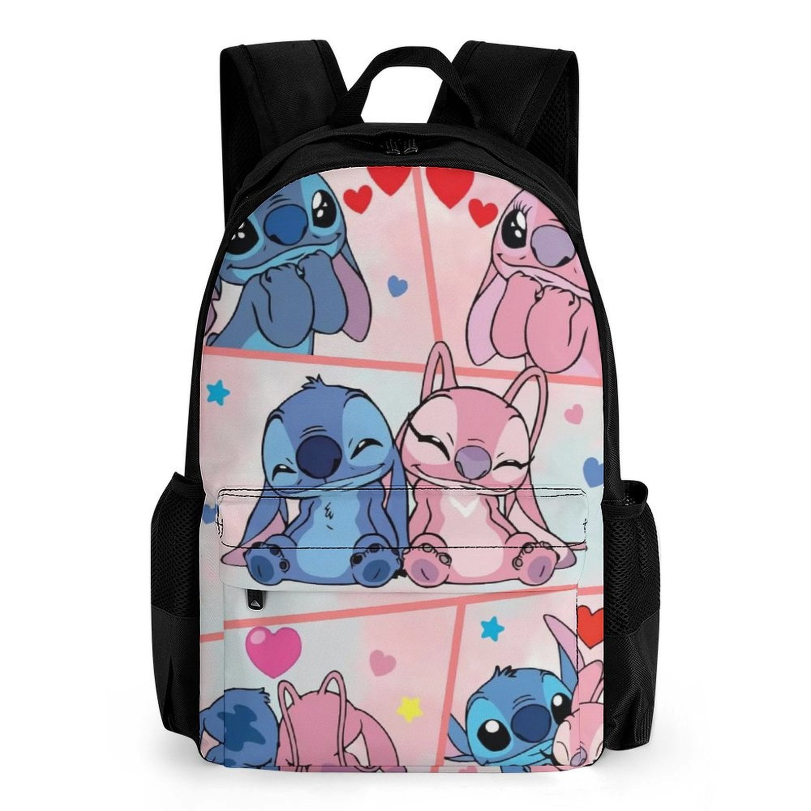 Angel & Stitch - Stitch & Angel48 Laptop Backpack With Pockets Large ...