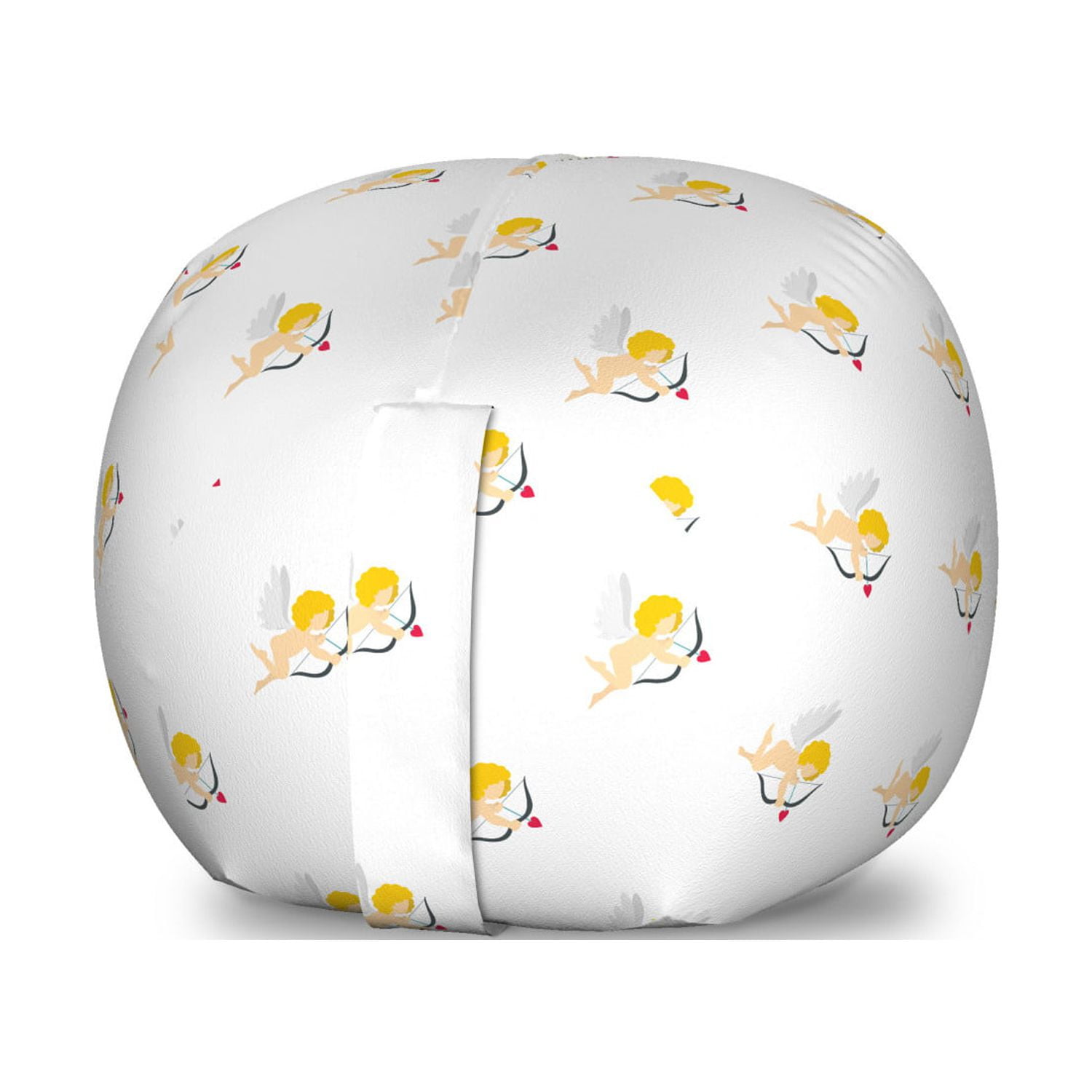 Angel Storage Toy Bag Chair, Cupid Pattern Amour Love Arrow Mythic ...