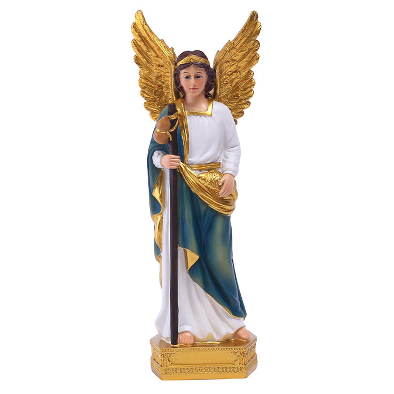 Angel Table Decor,Resin Archangel Saint Raphael Statue,Festival Supply ...