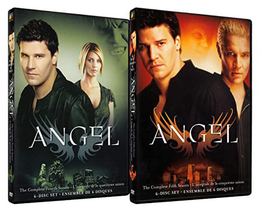 Angel: Complete Seasons 4 & 5 DVD Series Box Set - Walmart.com