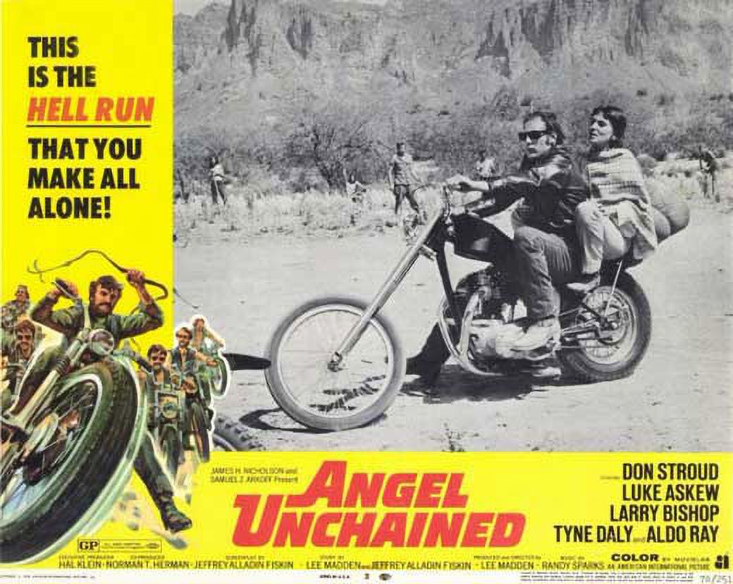 Angel Unchained - movie POSTER (Style B) (11" x 14") (1970) - Walmart.com