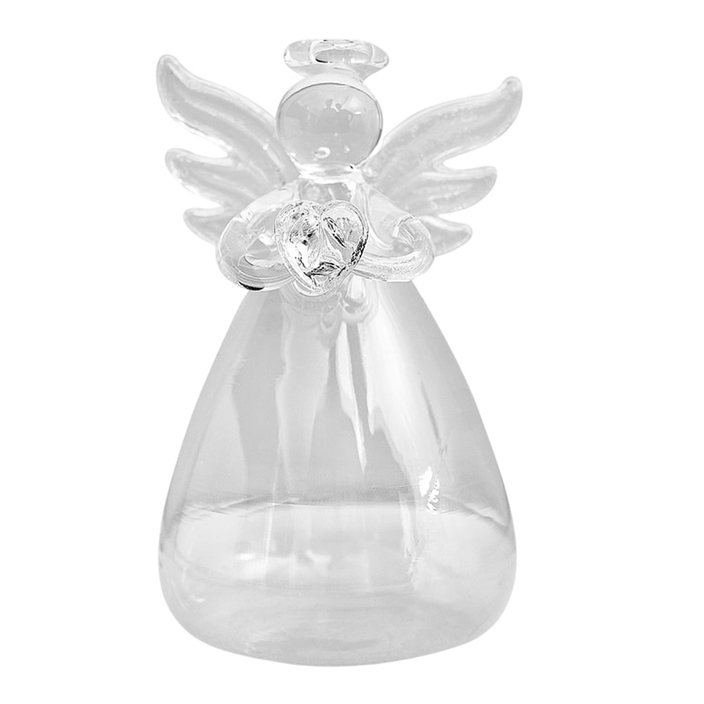 Angel Vase, Simple Vase Delicate Flower Management Bottle Glass Angel ...