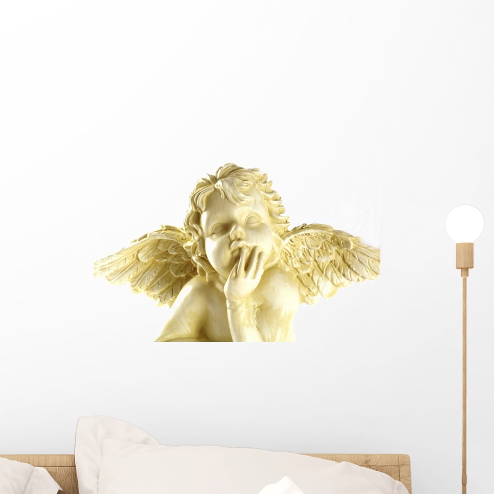 Angel Wall Decal by Wallmonkeys Peel and Stick Graphic (18 in W x 12 in ...