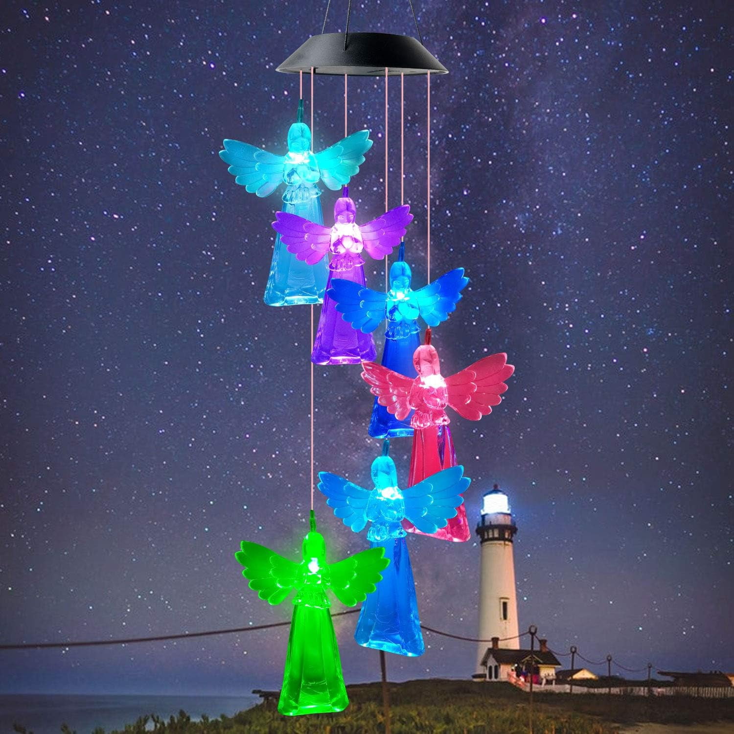 Angel Wind Chimes, Gifts for mom, gardengifts, Wind Chimes Outdoor ...