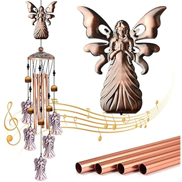 Angel Wind Chimes for Outside Religious Windchimes Angel Gifts for ...