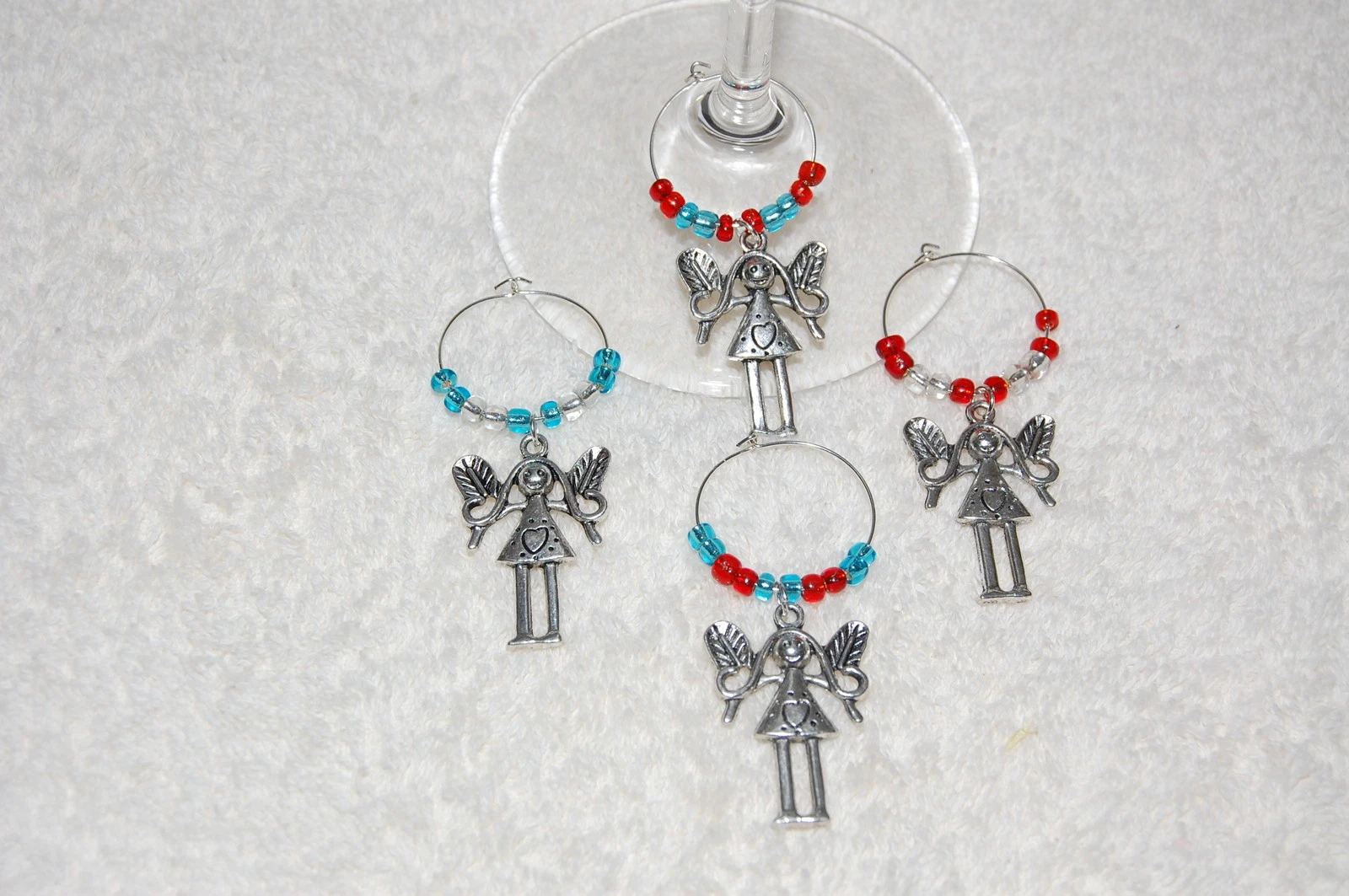 Angel Wine Glass Charms! Super Cute! Pi Beta Phi - Alpha Chi Omega ...