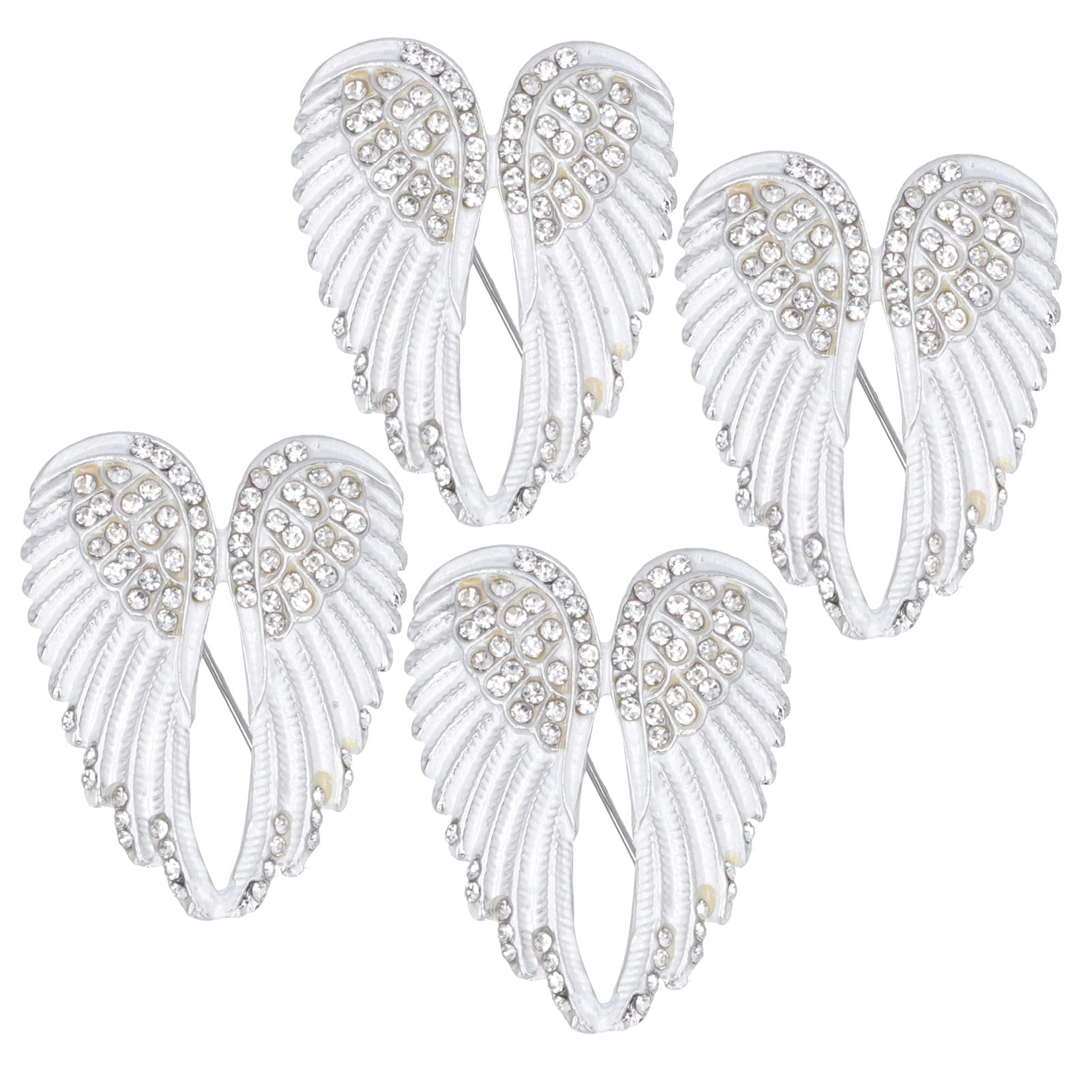 Angel Wing Brooch, Beautiful In Appearance, Contains 4 Brooches, Brooch ...