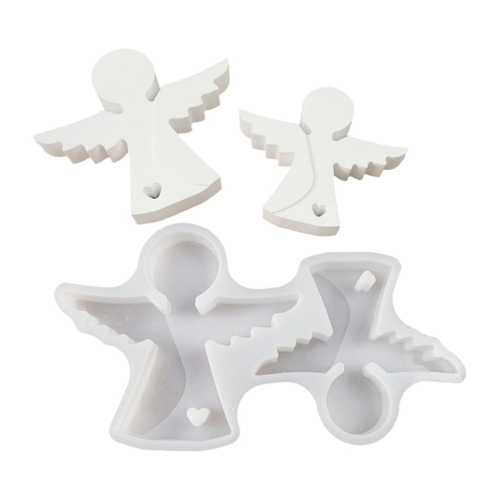 Angel Wing Silicone Molds for Handmade Candle Soap Home Decoration ...