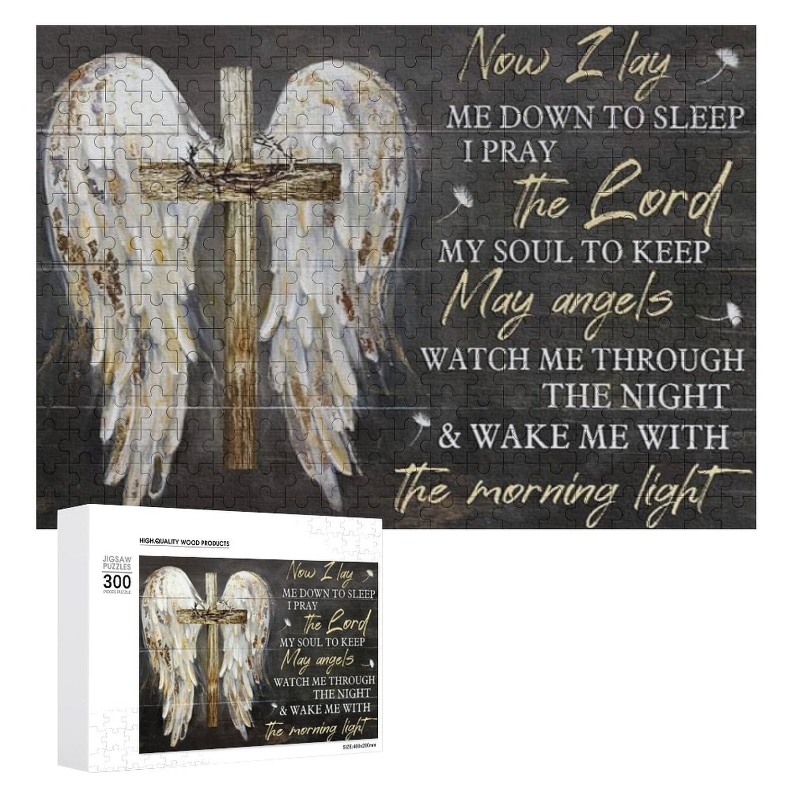 Angel Wings 300 Piece Jigsaw Puzzle for Adults and Families - Crown Of ...