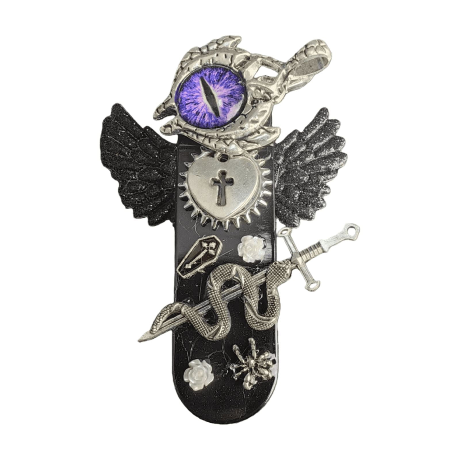 Angel Wings Black Inflatable Windproof Lighter, Innovative Ignition ...