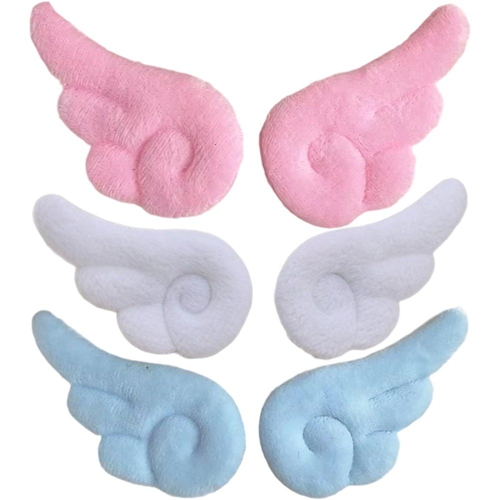 Angel Wings Brooch, 3 Pairs Plush Angel Wings Brooch Pin, Soft Cute ...
