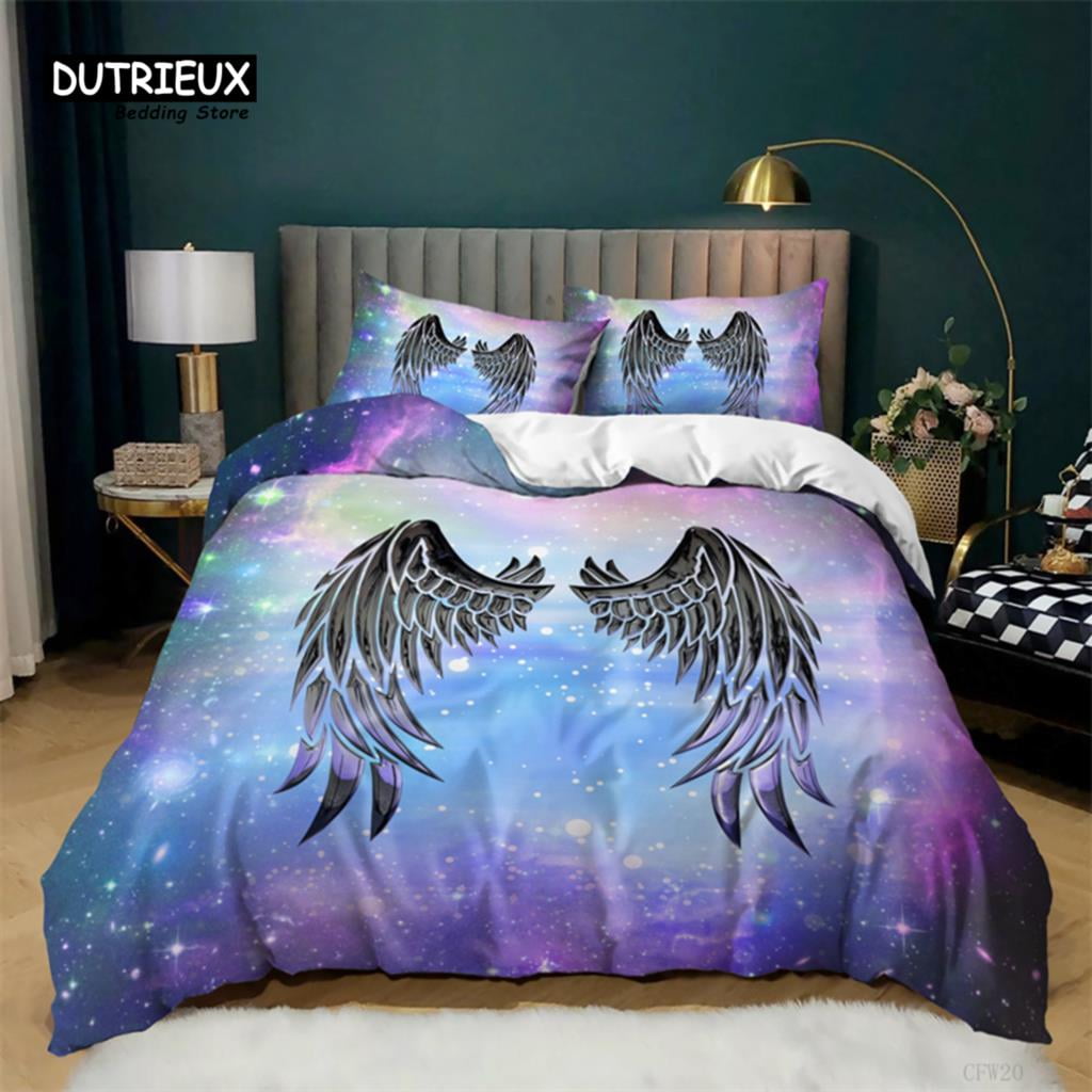 Angel Wings Duvet Cover Set King For Kids Girl Teen Room r Abstract ...