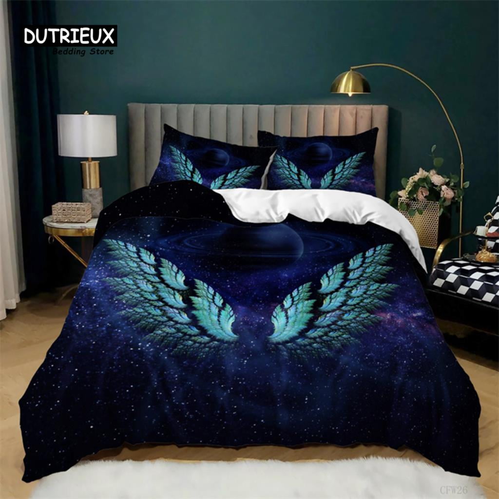 Angel Wings Duvet Cover Set King For Kids Girl Teen Room r Abstract ...