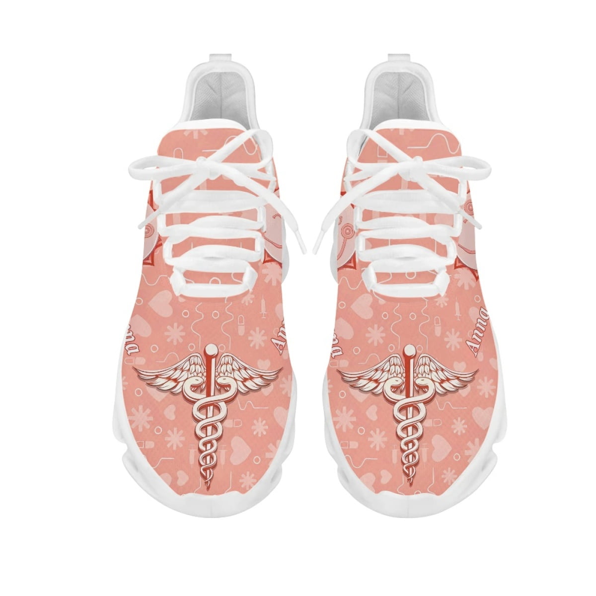 Angel Wings Nurse Shoes Women Casual Non-slip Running Footwear Luxury ...