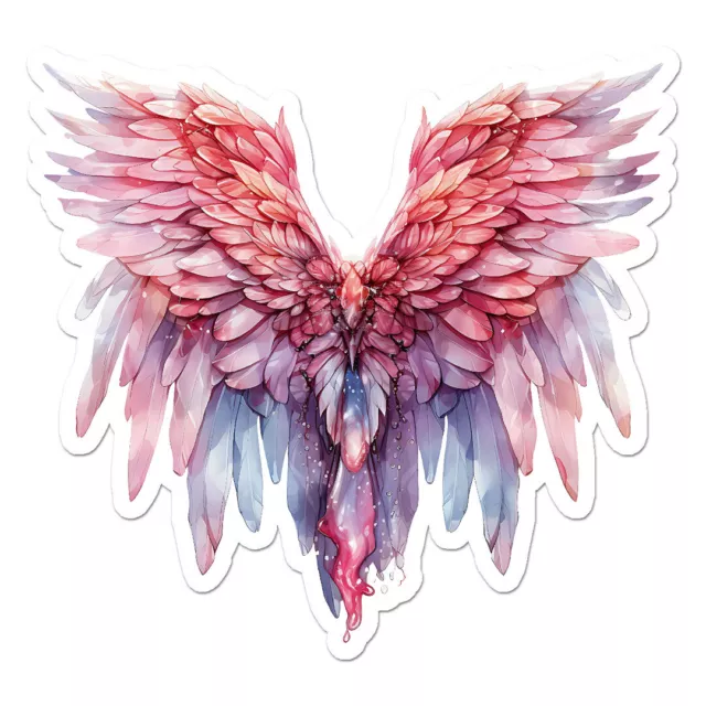 Angel Wings Sticker Phone Decal Water Bottle Stickers Car Decals ...