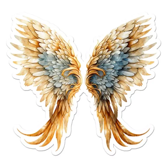 Angel Wings Sticker Phone Decal Water Bottle Stickers Car Decals ...