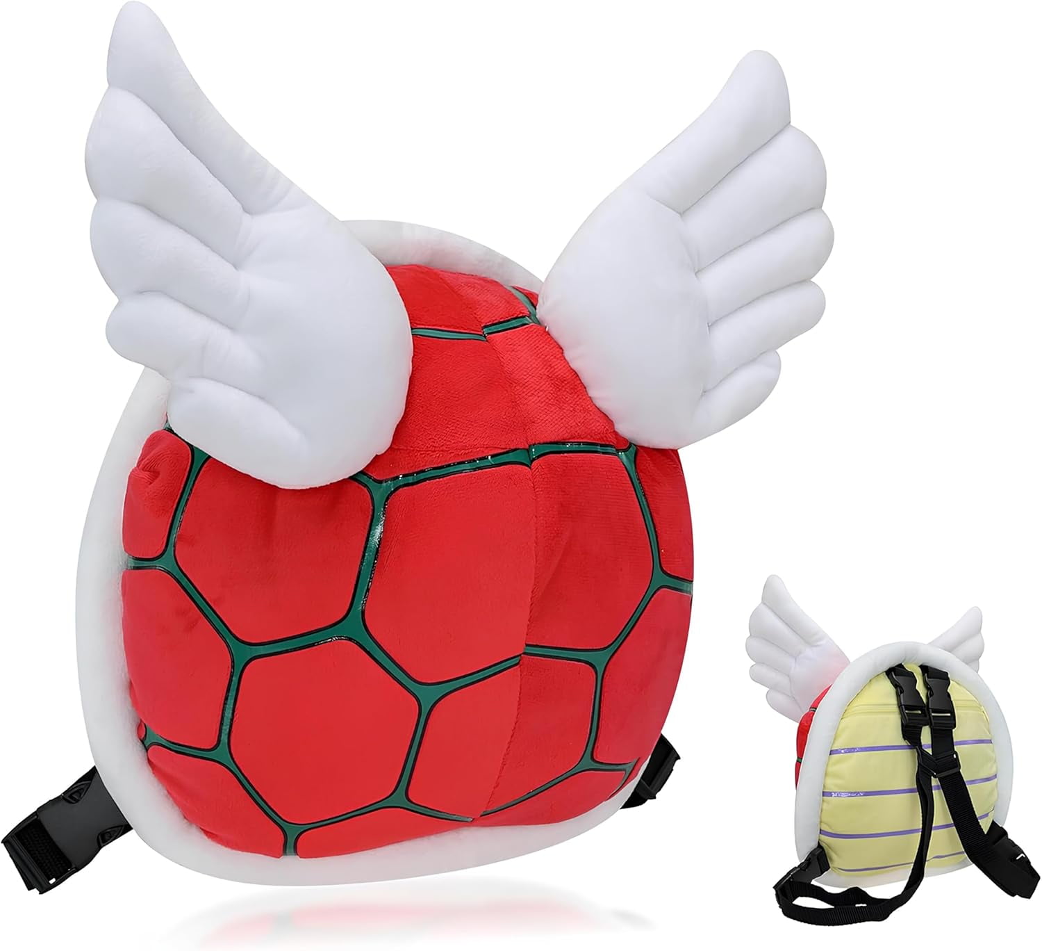 Angel Wings Turtle Backpack Red Turtle Shell Backpack Cosplay Costume ...