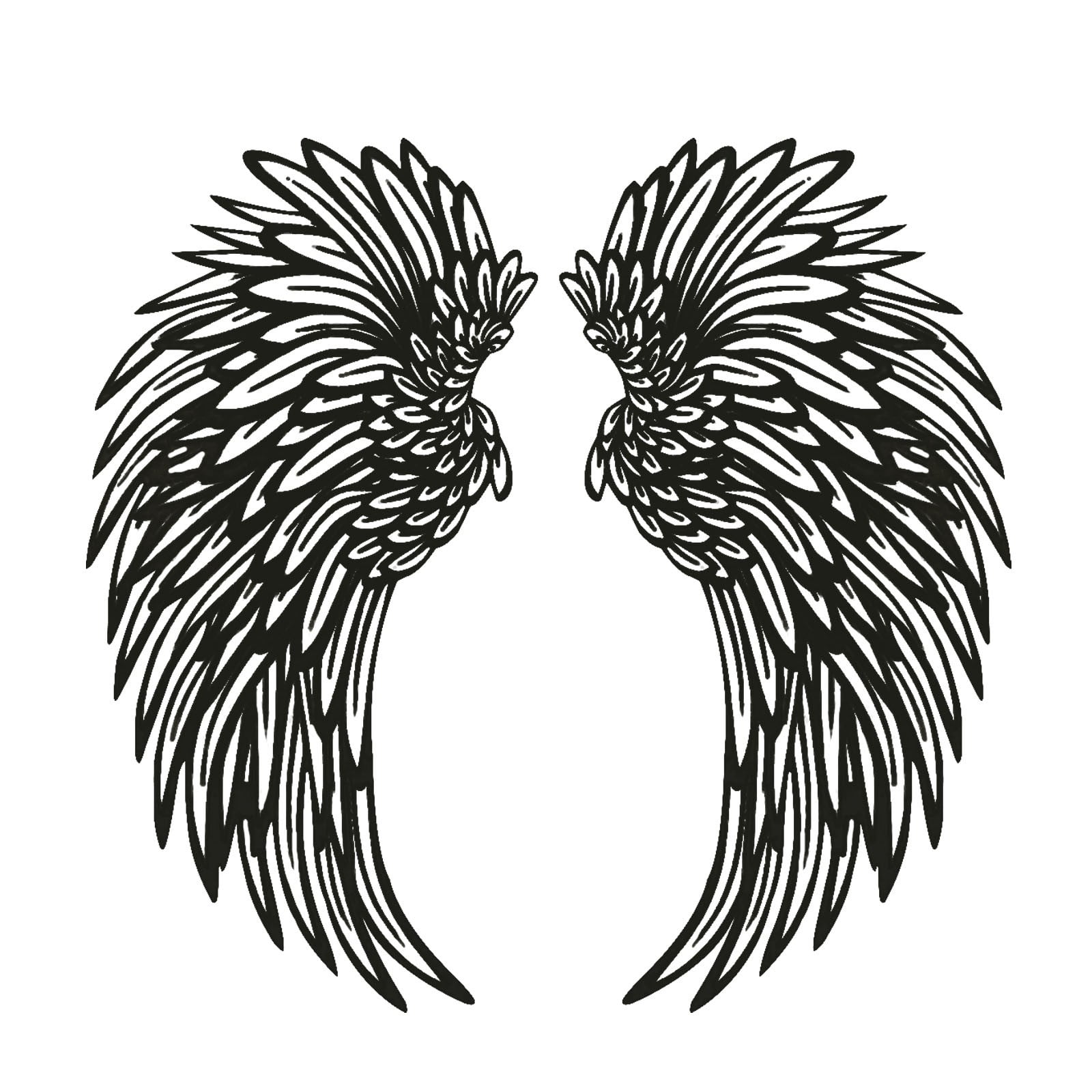 Angel Wings Wall Decor LED Light Up Iron Large Angel Wings Wall Art ...
