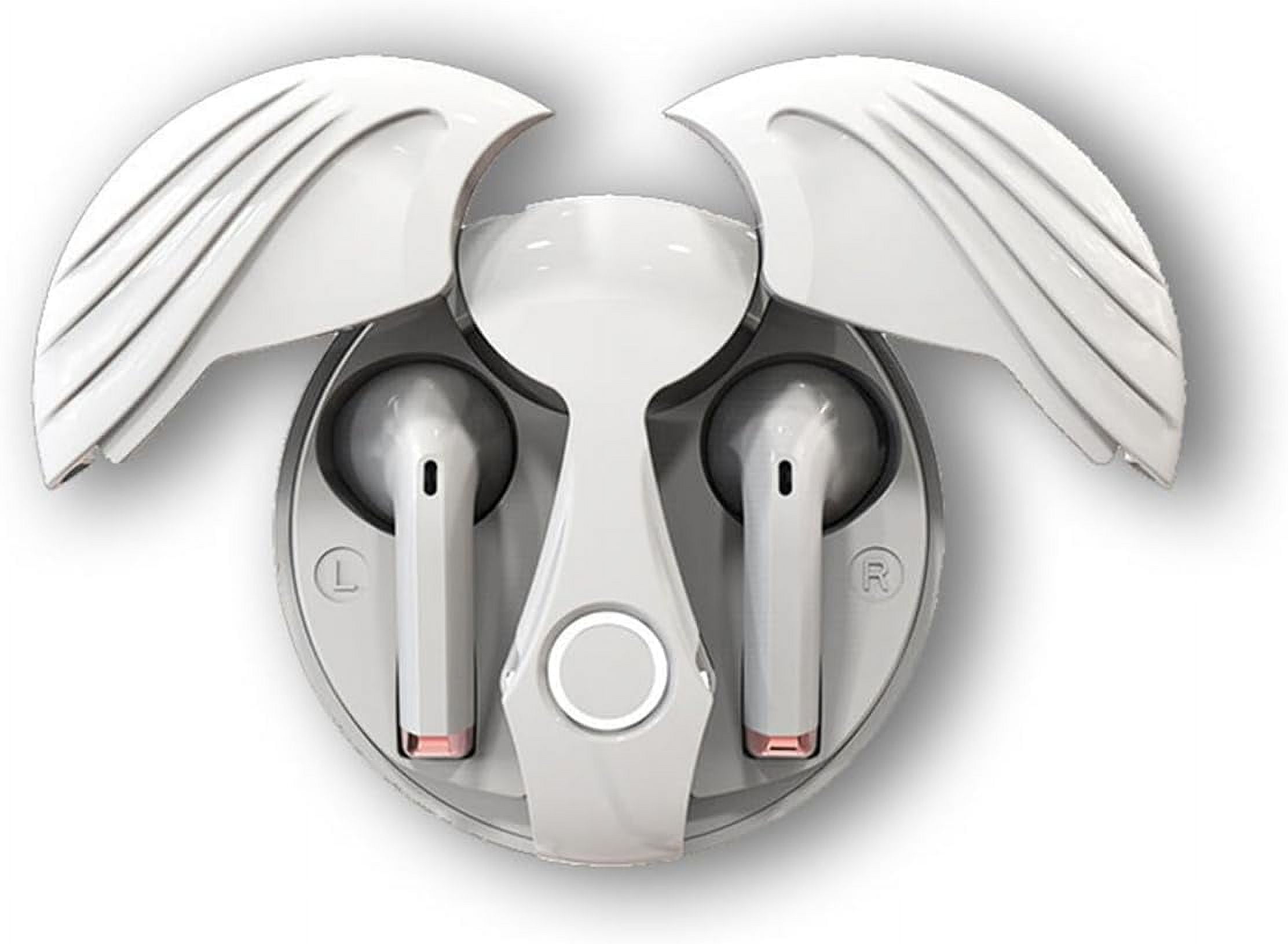 Angel Wings Wireless Earbuds Sports in-Ear Bluetooth 5.3 Headphones ...