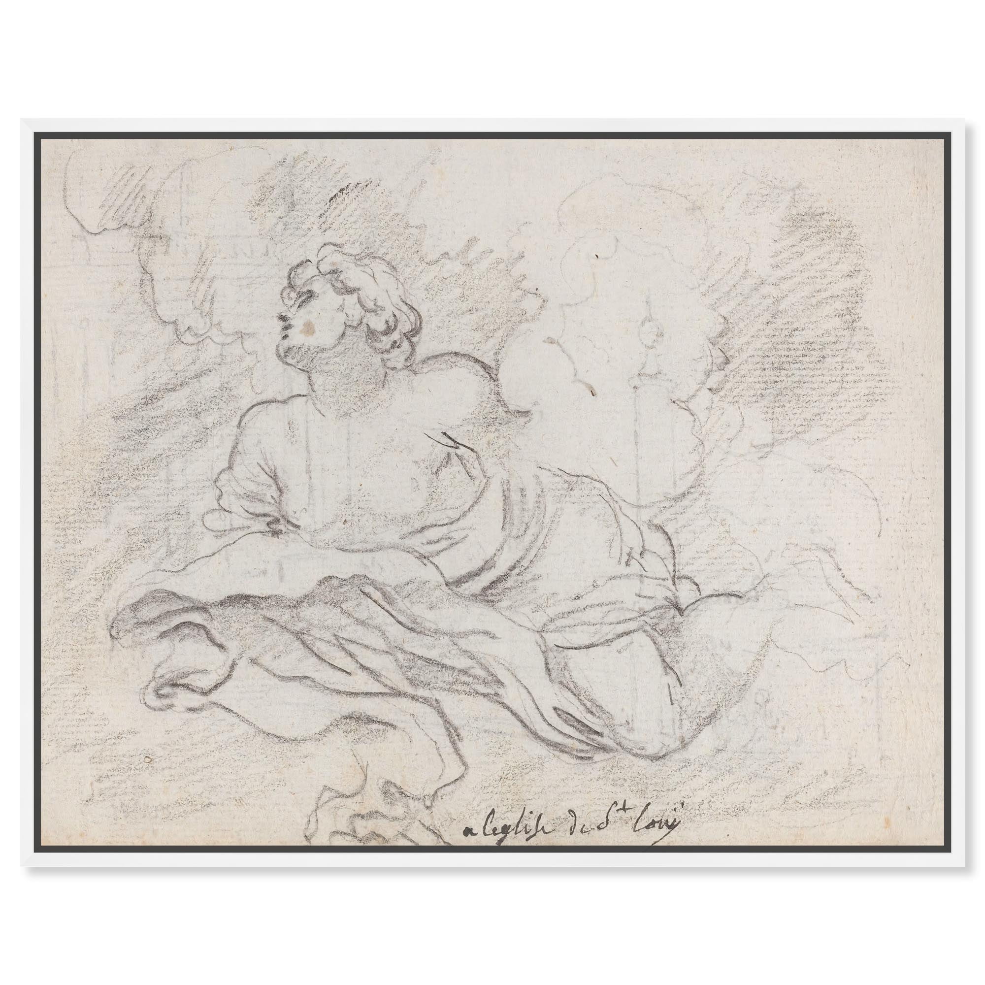 Angel from the Assumption Canvas Vintage Art Prints by Art Remedy ...