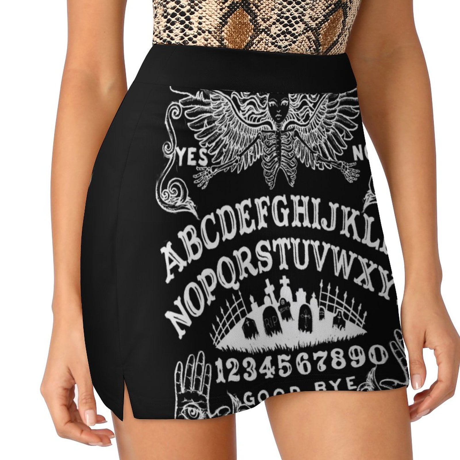 Angel of Death Witch Board Light Proof Trouser Skirt clothes for woman ...