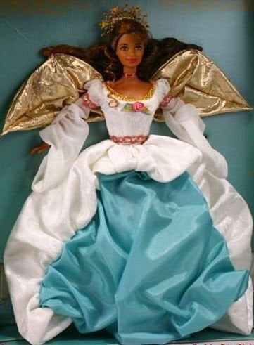 Angel of Joy Barbie Doll African American Timeless Sentiments Collection 1998 - Walmart.com