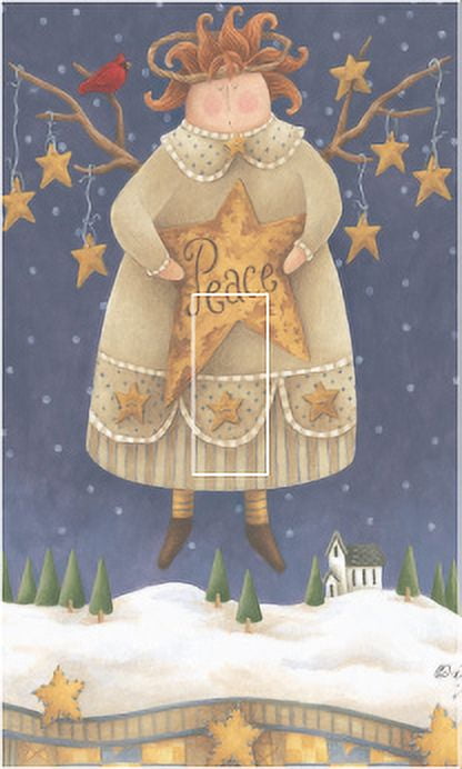 Angel of Peace Single Toggle SwitchStix Peel and Stick Art Deco Switch ...