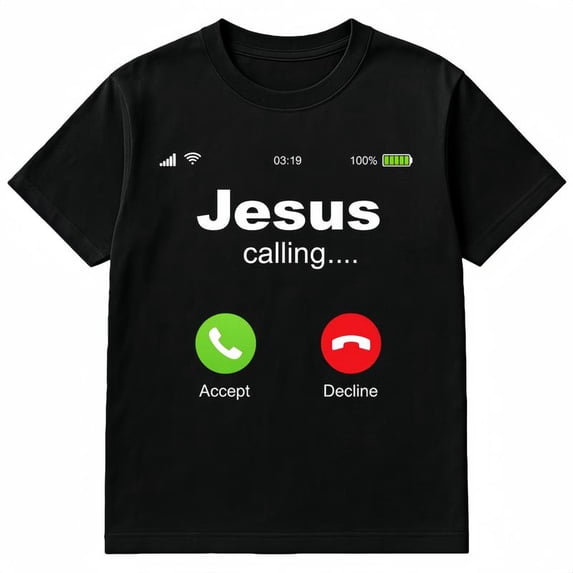 [Angel's Bazaar] 100% Cotton Classic Cotton Printed T-Shirt Jesus ...