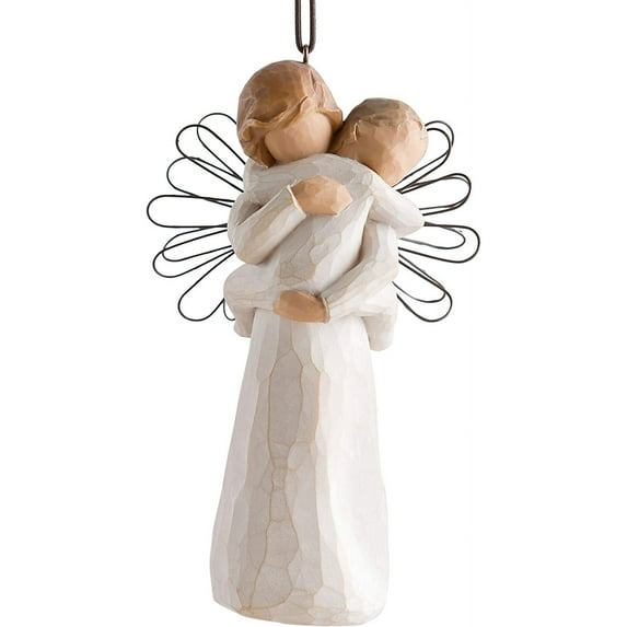 Angel's Embrace Ornament, Hold Close That which we Hold Dear, for ...