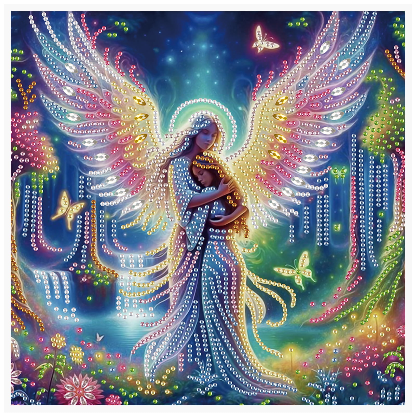 Angel's Refuge Diamond Art Painting Kit - Walmart.com