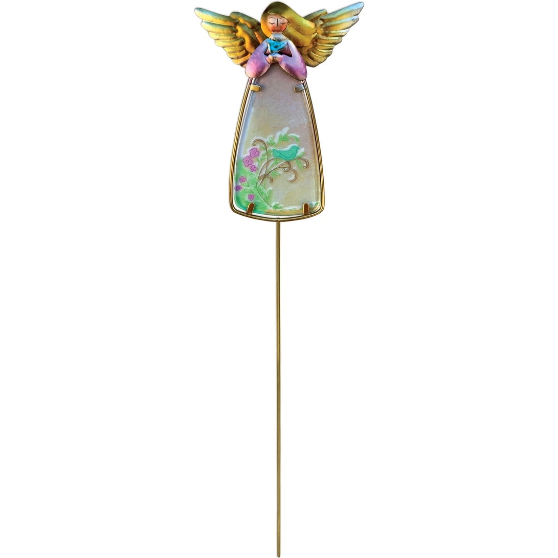 Angel w/ Bird Plant Pick - Walmart.com