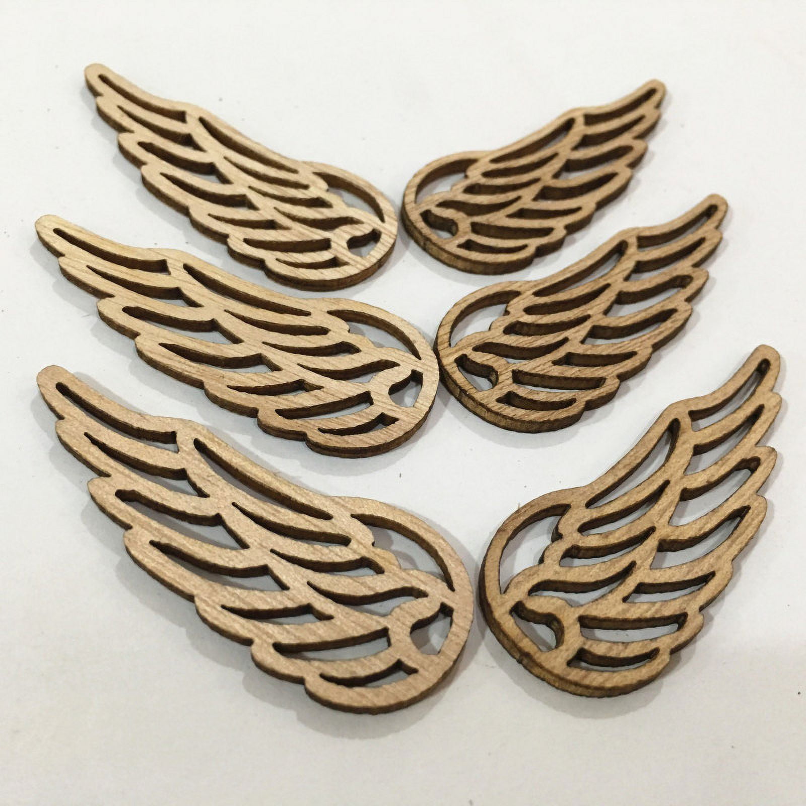 Angel wings wood chip non-hole patch children's painting material ...