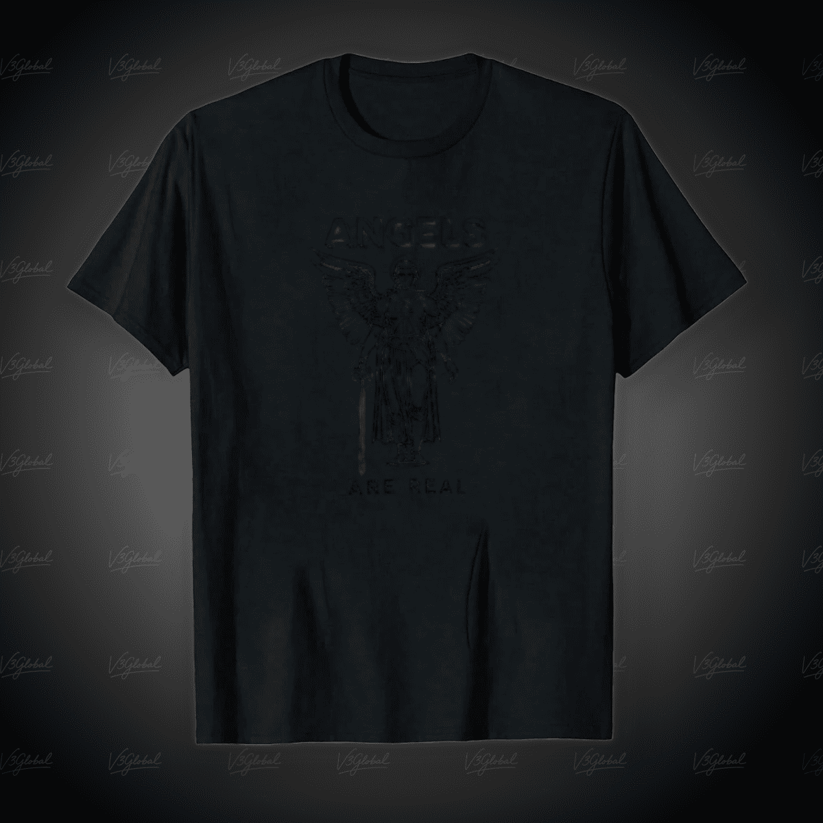 Angel with Sword Heavenly Warrior Religious Art Unisex T-Shirt, for Men ...