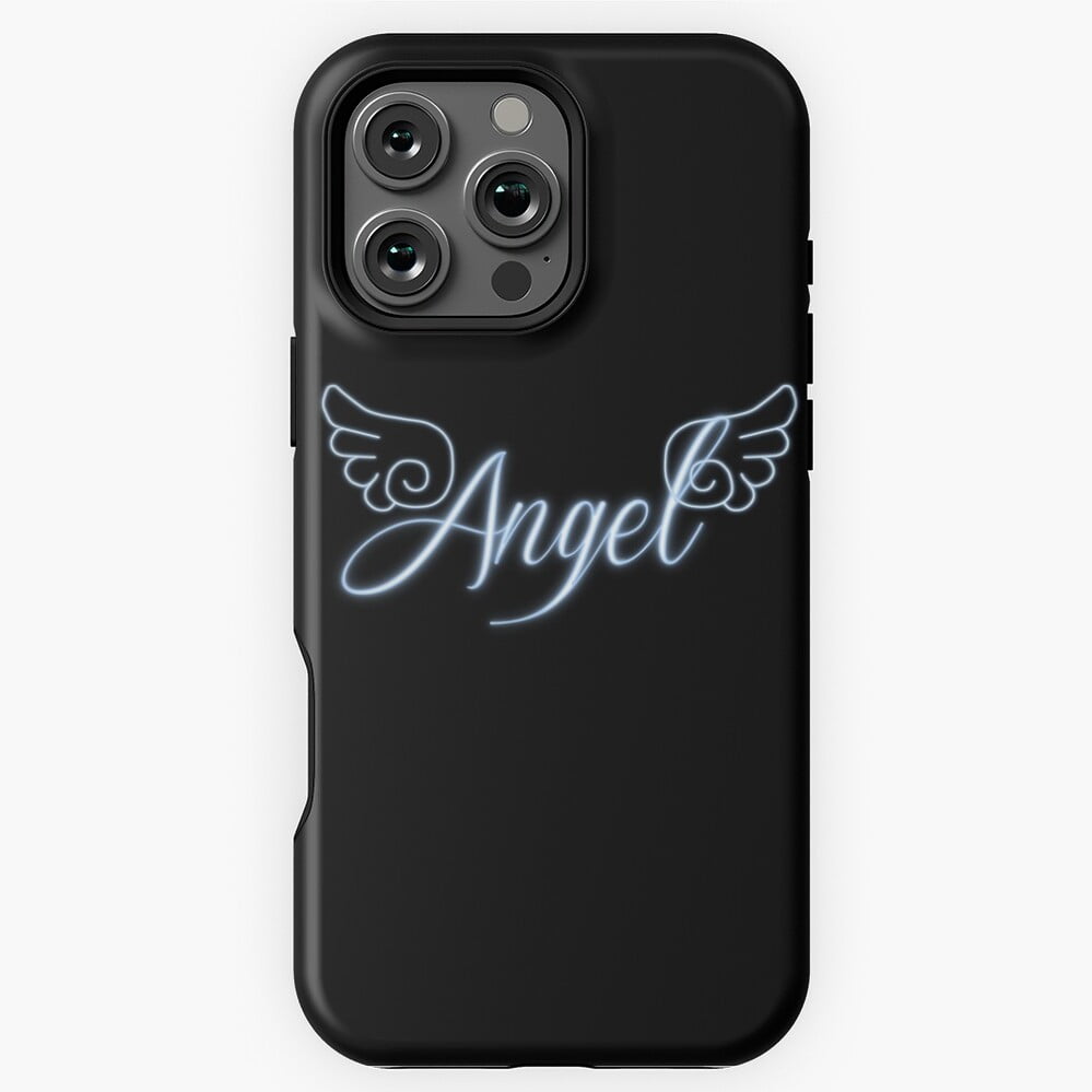 Angel with Wings Heavenly Aesthetic Phone Case for iPhone 16 15 14 13 ...