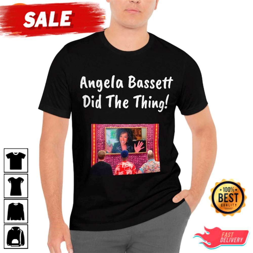 Angela Bassett Did The Thing Tee Shirt - Walmart.com