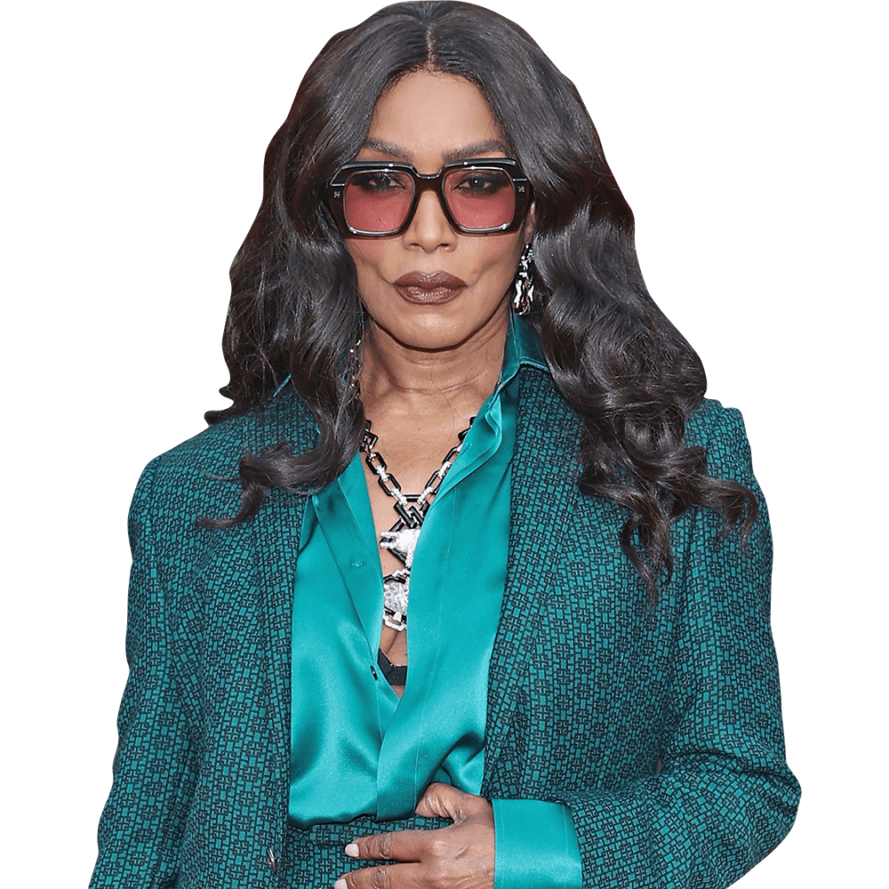 Angela Bassett (Teal Suit) Half Body Buddy Cutout - Walmart.com