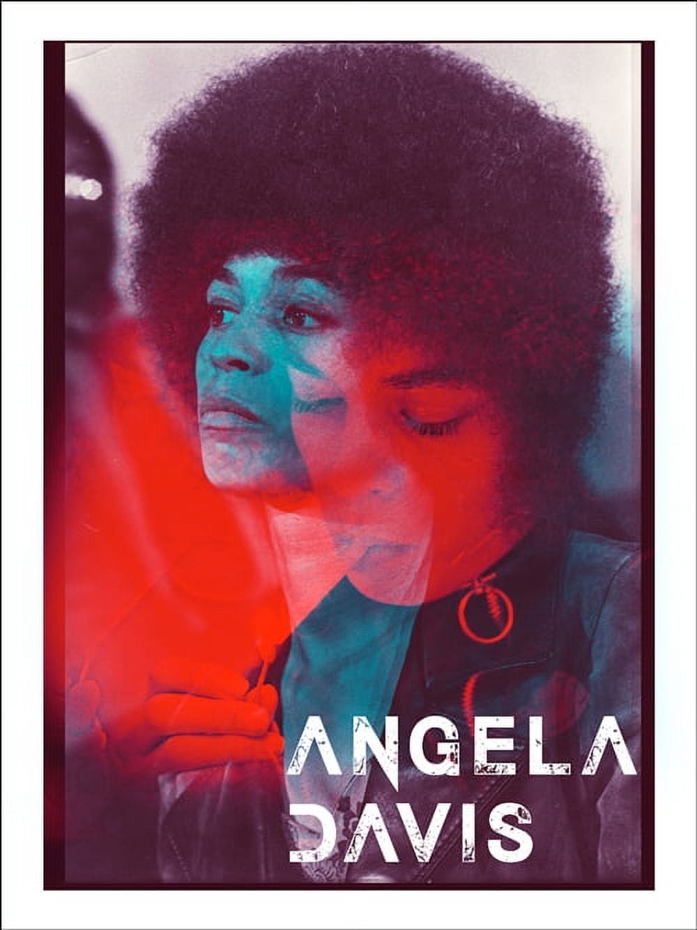 Angela Davis Poster 1970's Retro Wall Art Print (18x24) - Walmart.com