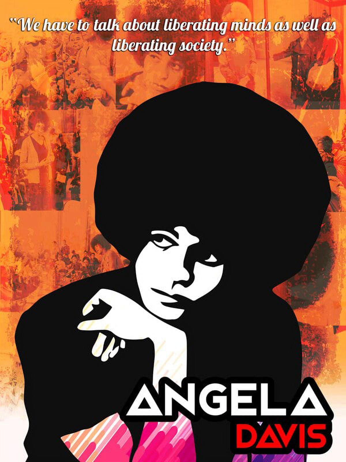 Angela Davis Poster Liberate Minds and Society Art Print (18x24 ...