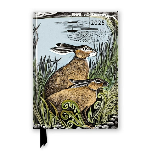 Angela Harding: Rathlin Hares 2025 Luxury Diary Planner - Page to View ...
