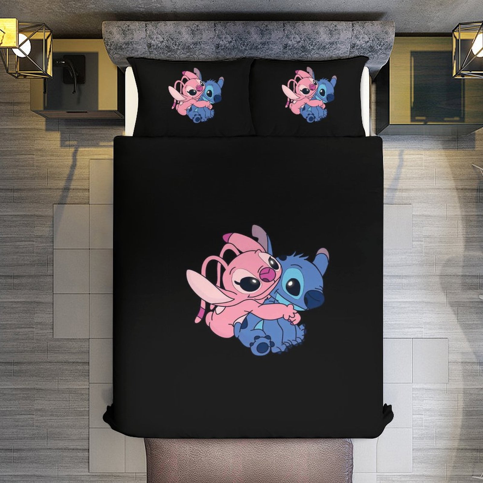 Angela Hug Stitch Duvet Cover Sets,Angela Hug Stitch Bedding Set with 1 ...