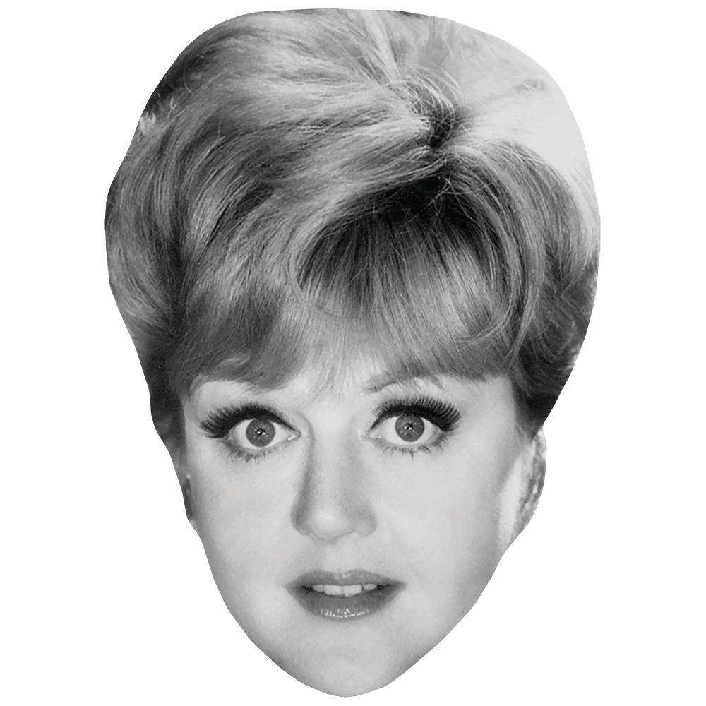 Angela Lansbury (Young) Celebrity Mask, Flat Card Face, Fancy Dress ...