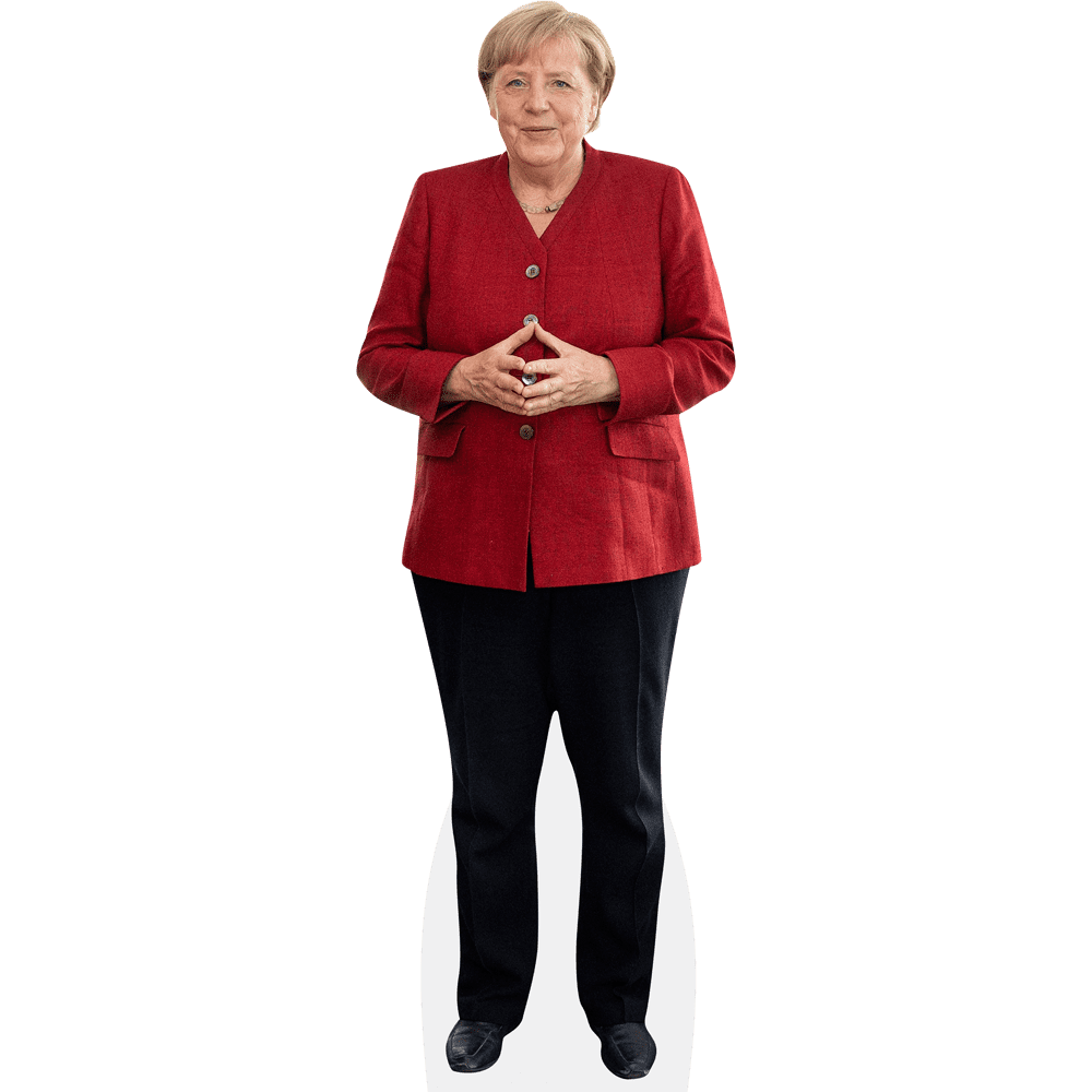 Angela Merkel (Red Blazer) Lifesize Cardboard Cutout Standee - Walmart.com