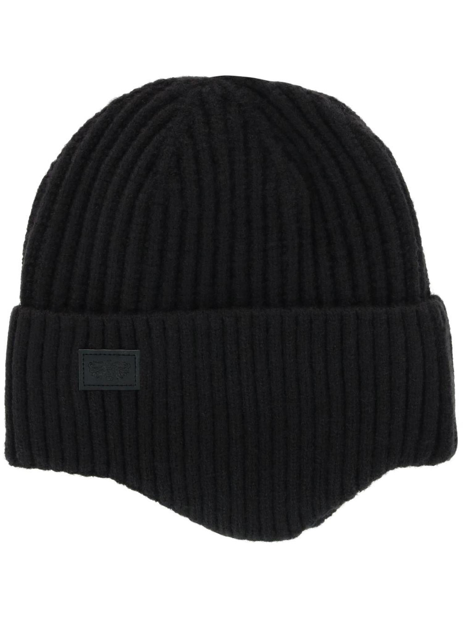 Angela & William Sherpa Lined Cable Knit Winter Beanie with Ear Flap ...